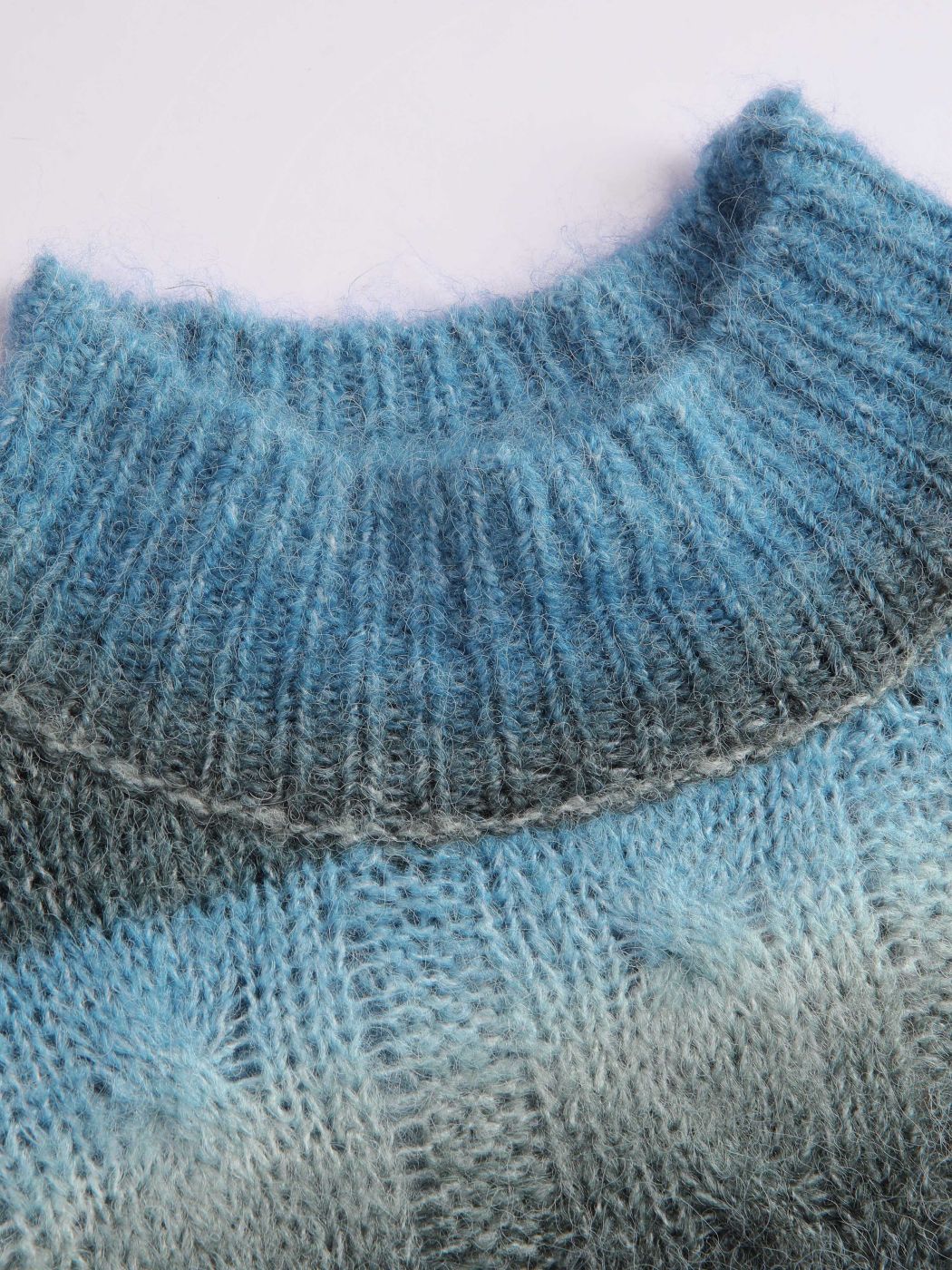 Ripped Stripe Oversized Sweater For School Daily Casual