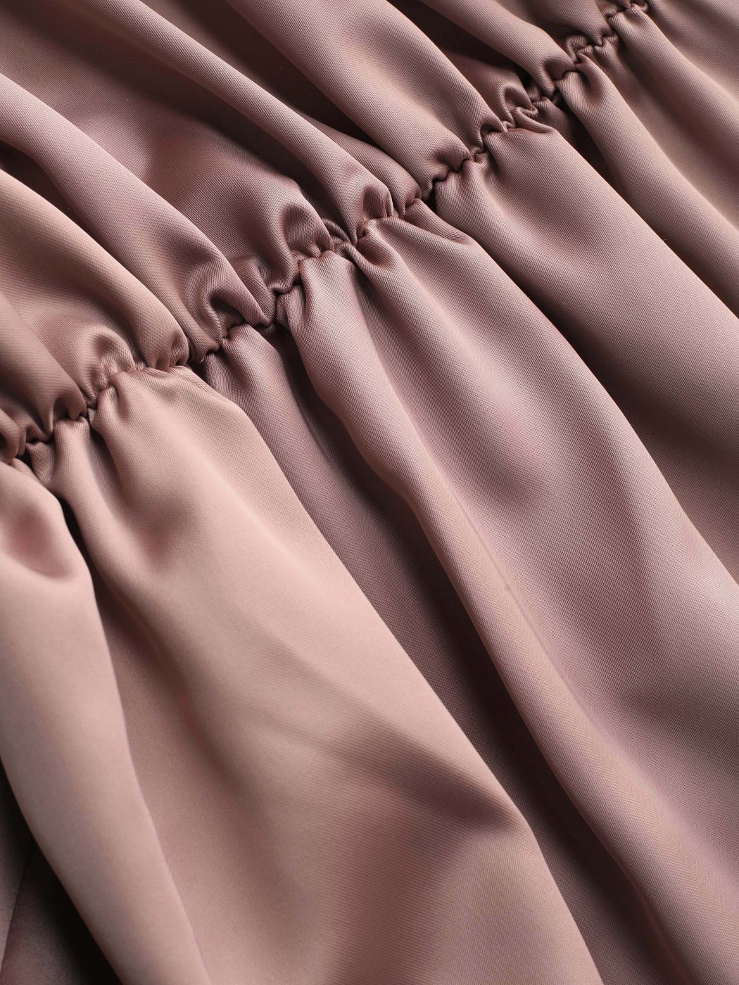 Solid Satin Ruched Split Midi Dress For Coffee Shop Work