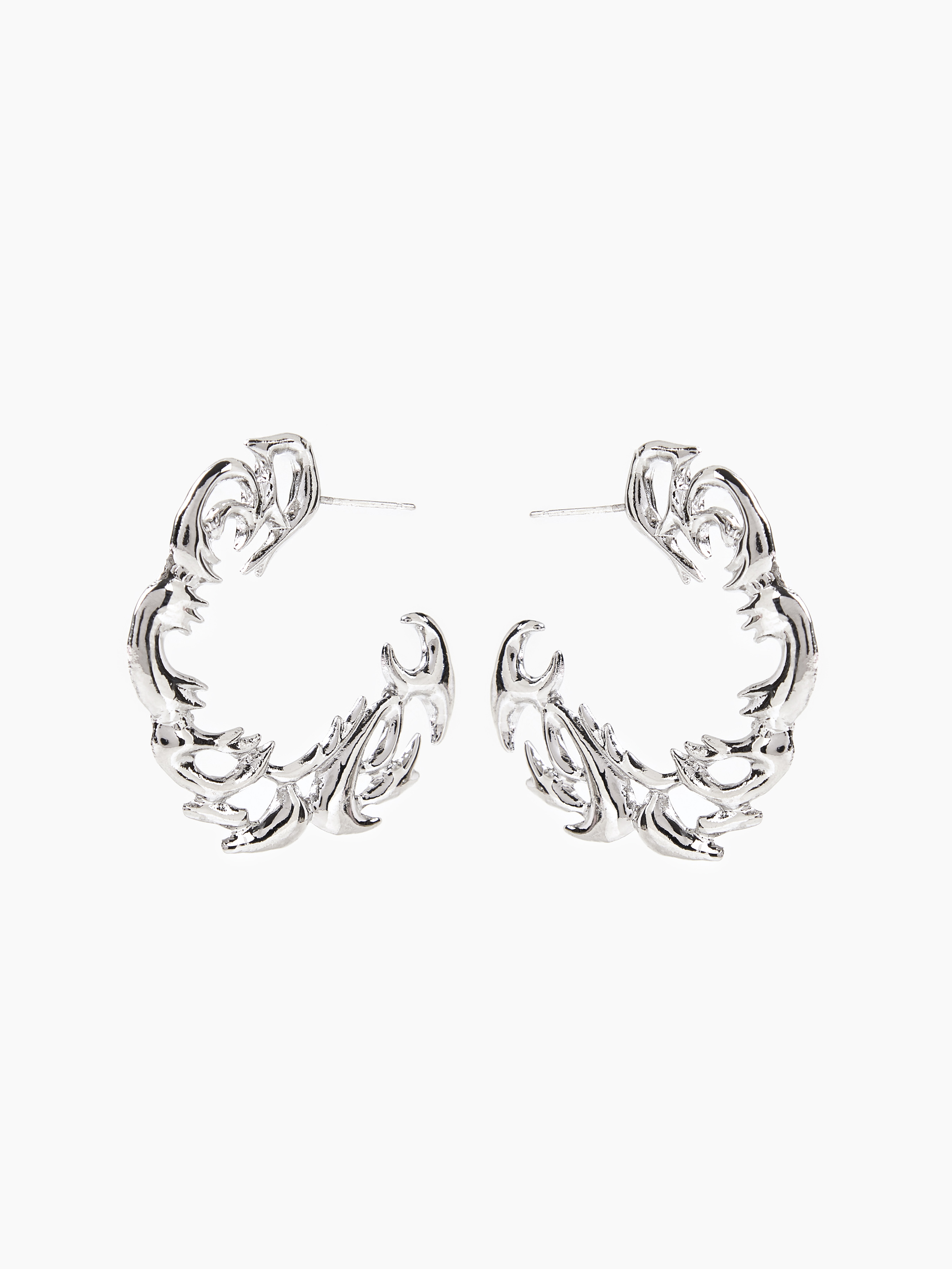 Abstract Decor Earrings - Cider