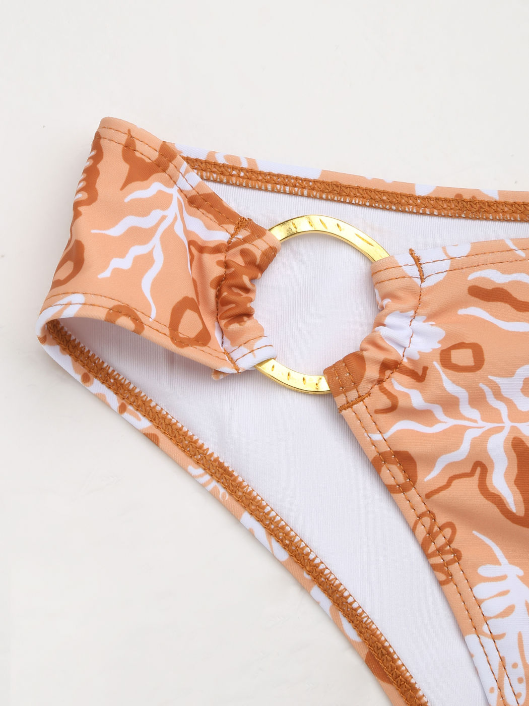 Halter O Ring Bikini Swimsuit For Vacation Swimming Pool Beach