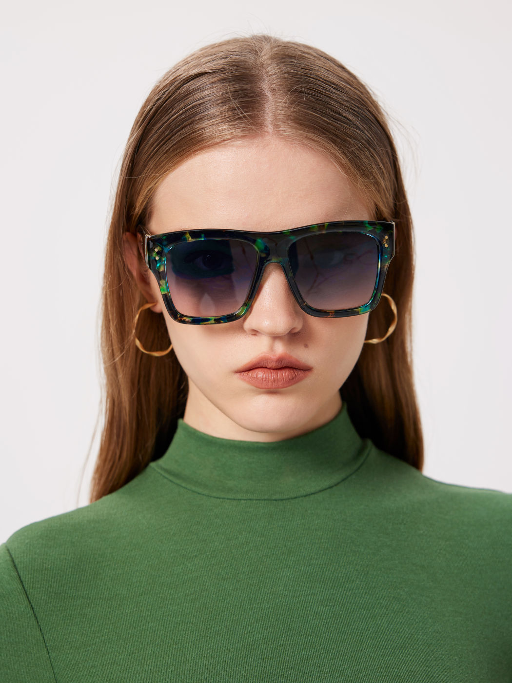 Colorful Fashion Glasses with Box For Daily Casual