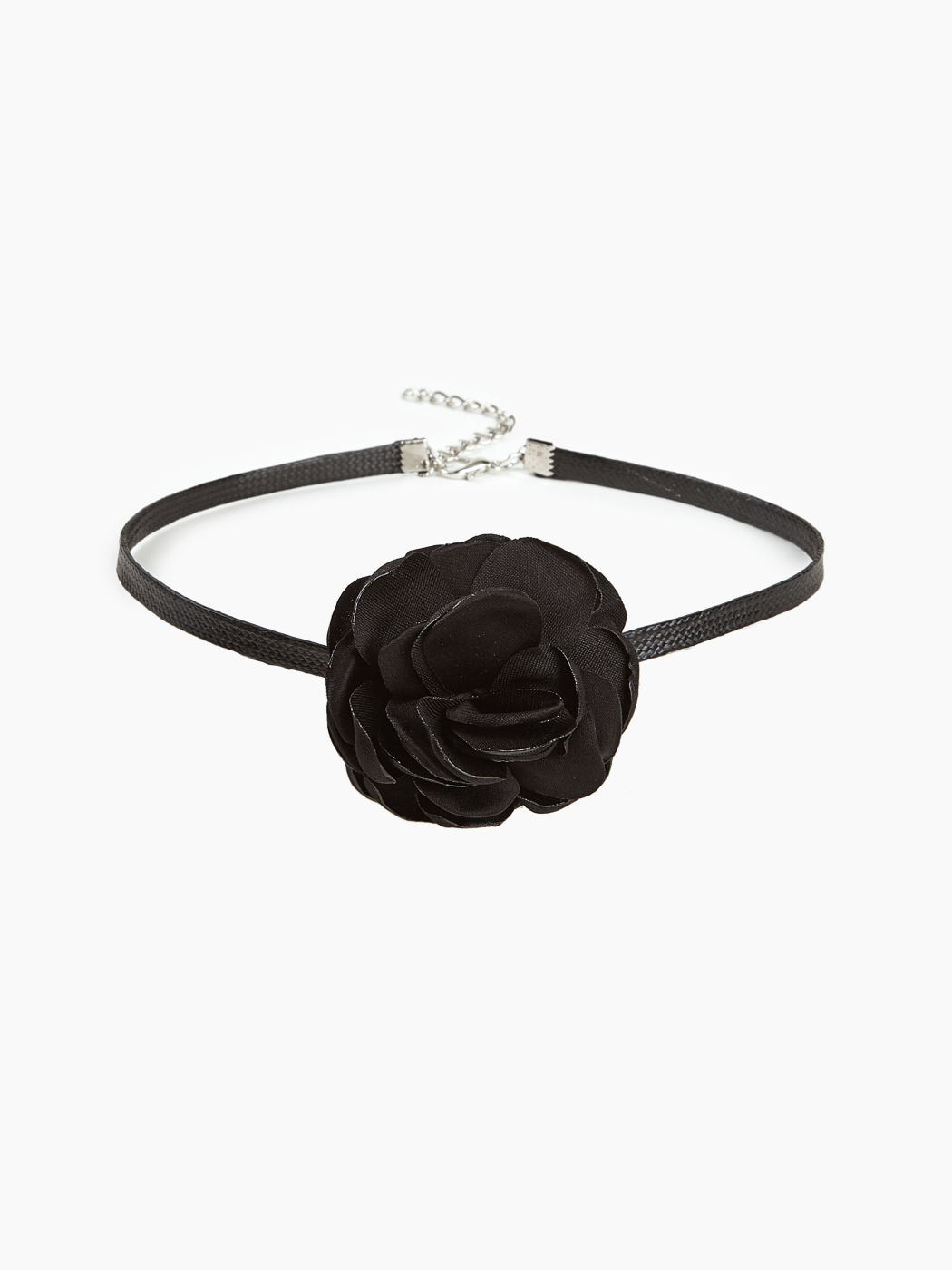 Rose Decor Choker Necklace - Cider