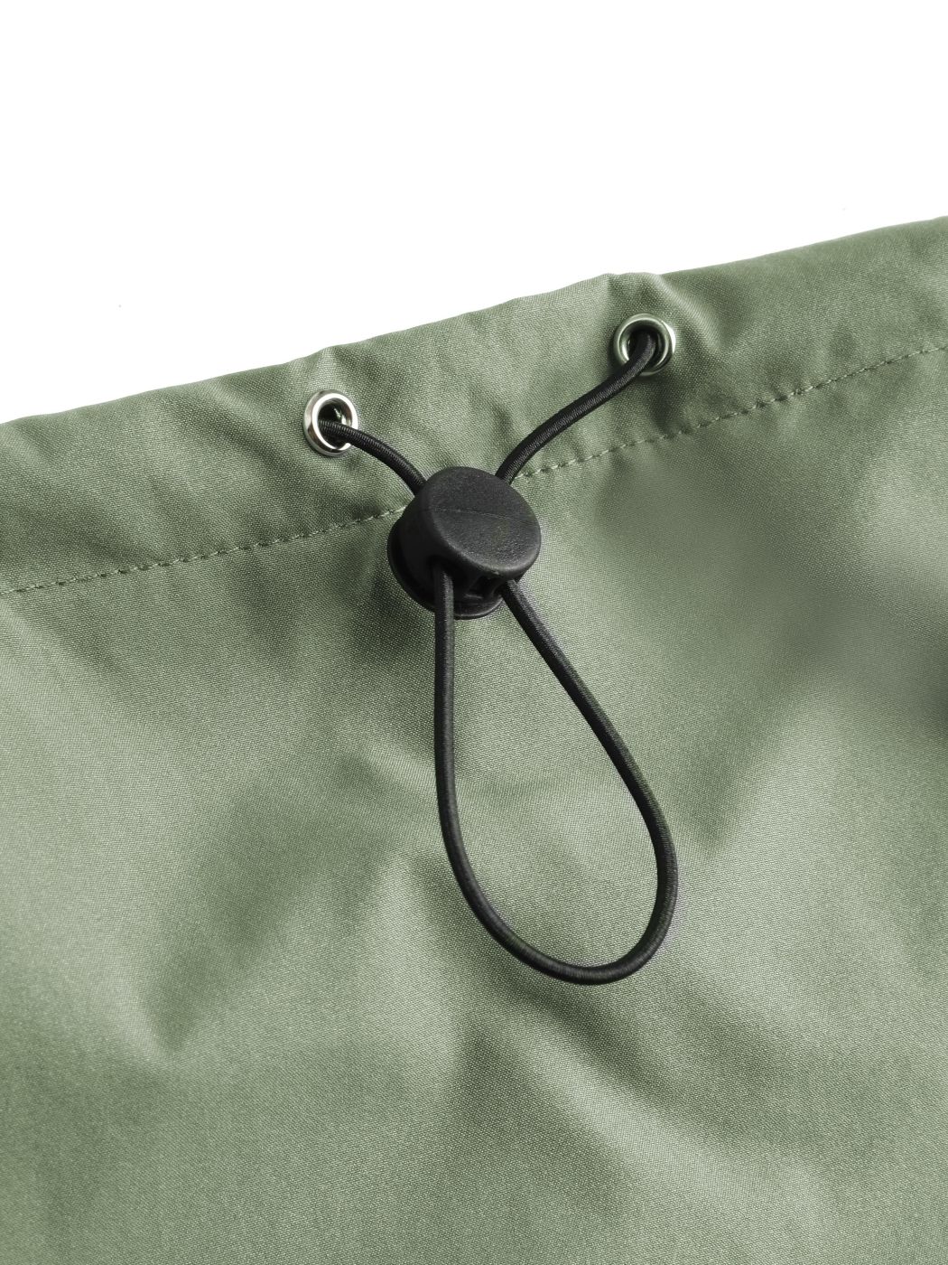 Contrast Trim Drawstring Mini Skirt - Cider