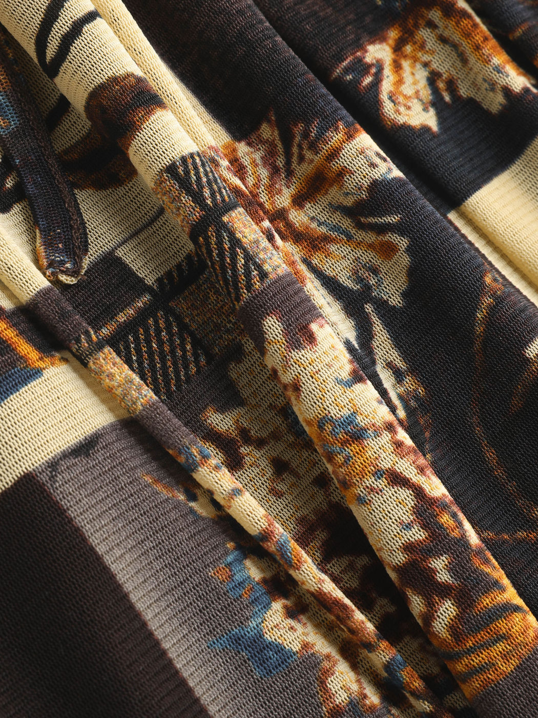 Mesh Floral Mesh Ruffle Hem Knotted Mini Dress For Daily Casual Date