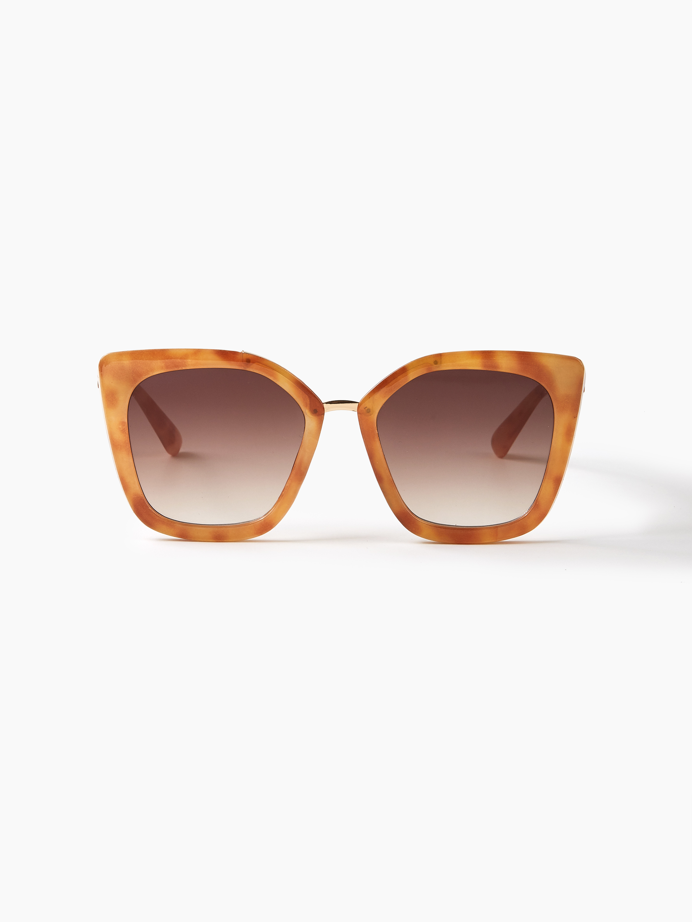 PC Amber Rectangle Sunglasses For Music Festival/Live House Vacation