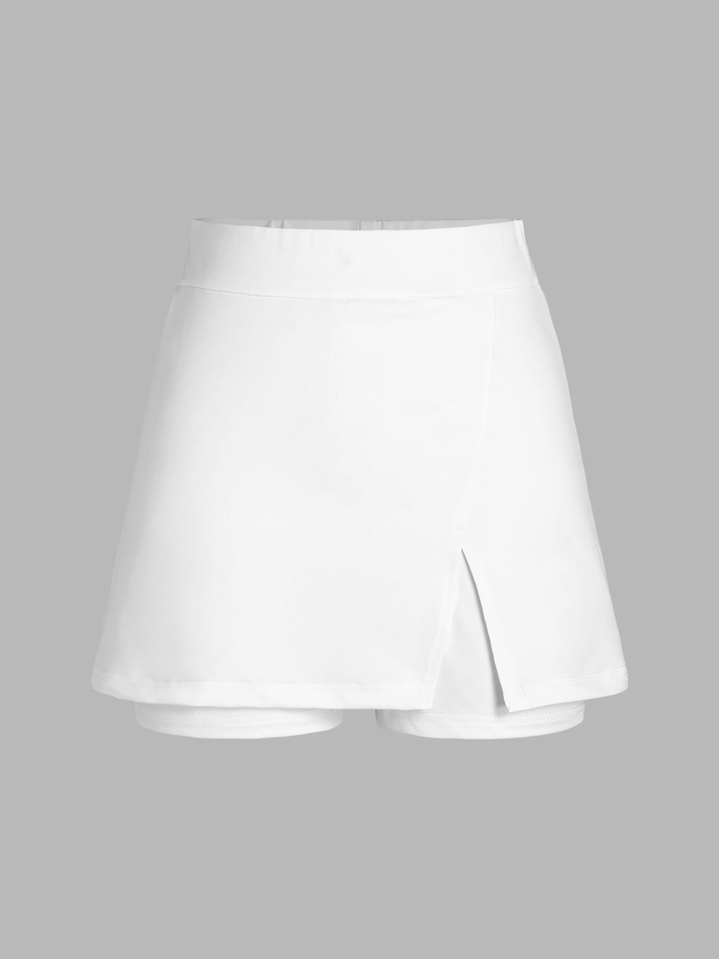 Mocha Run Athletic Mini Skort For Gym/Sports Running