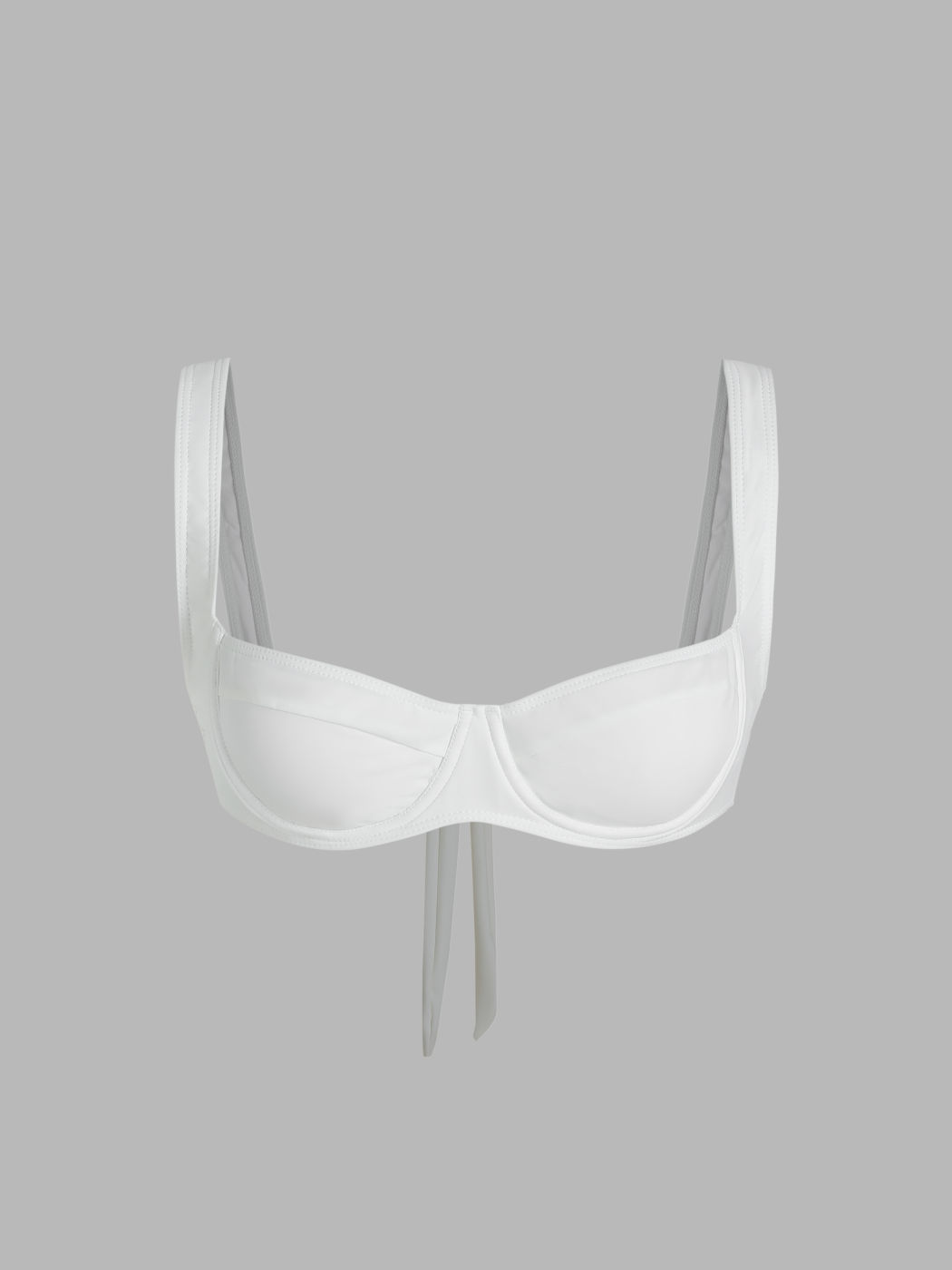 Tie Back Underwire Bikini Top For Vacation Swimming Pool Beach
