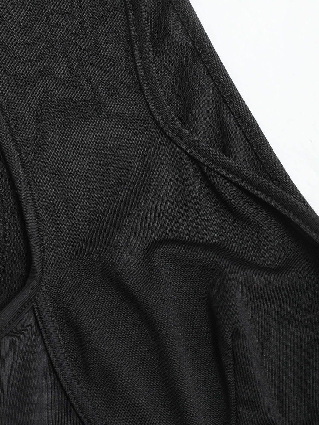 V-neck Sleeveless Bodysuit - Cider