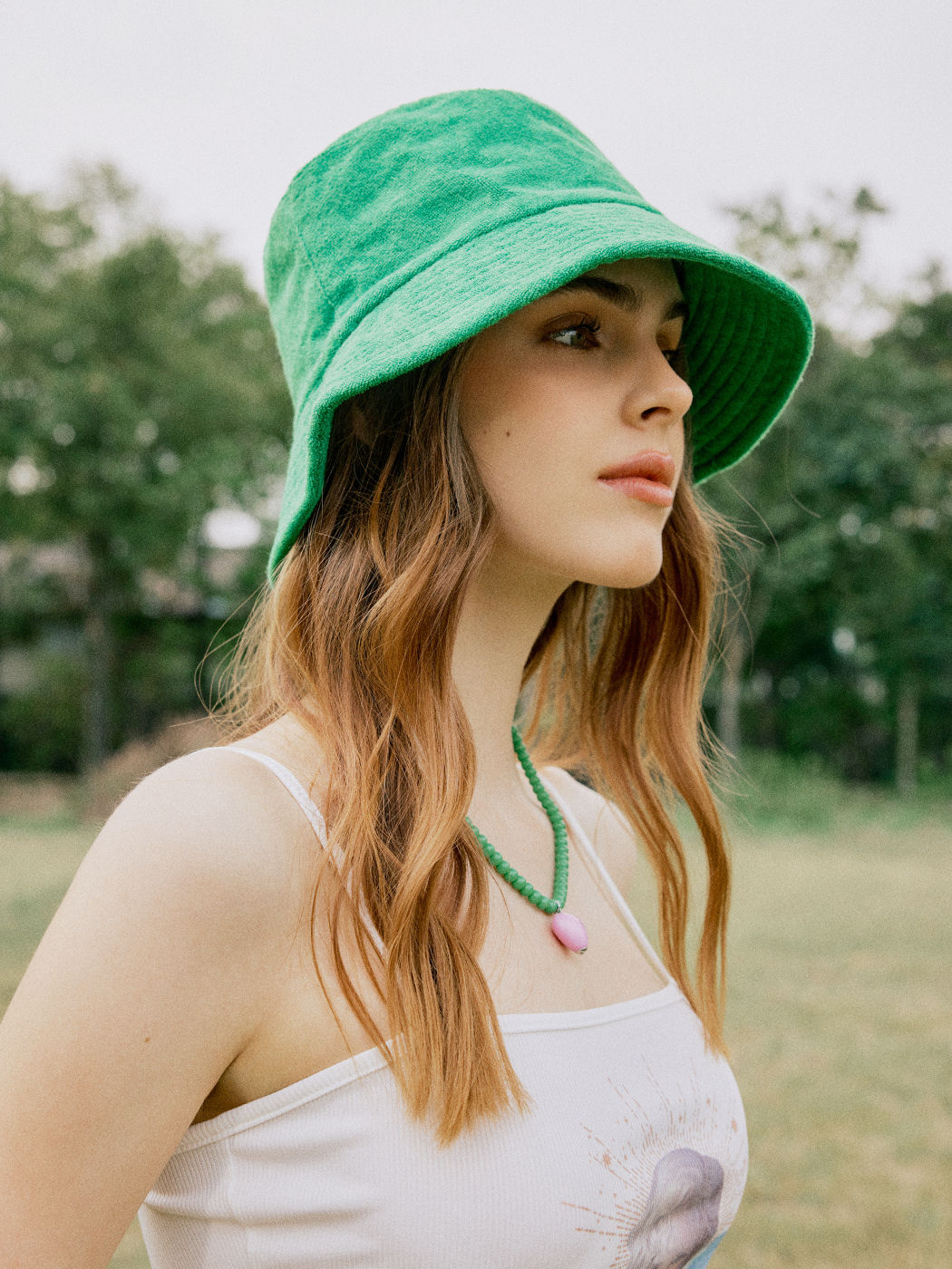 Terry Bucket Hat For Vacation