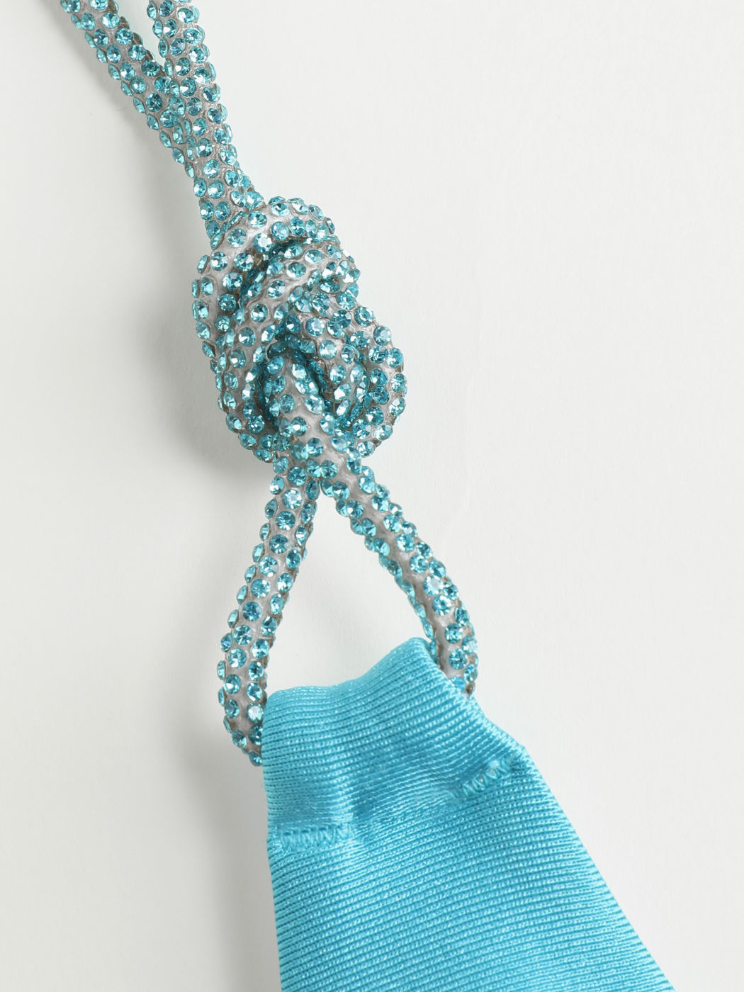 Sequin String Triangle Bikini Top - Cider