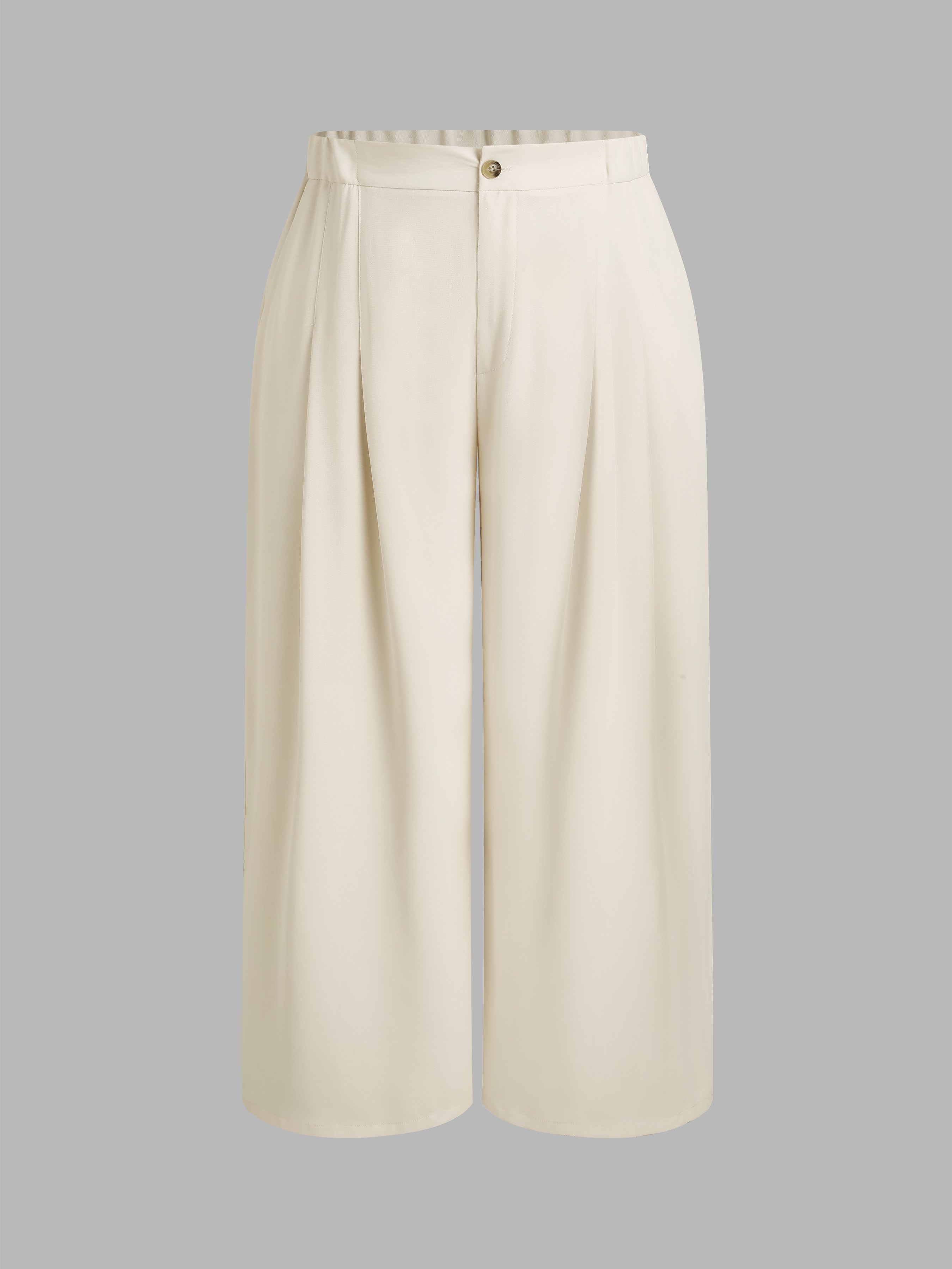 Curve & Plus Pantalon large plissé - Cider