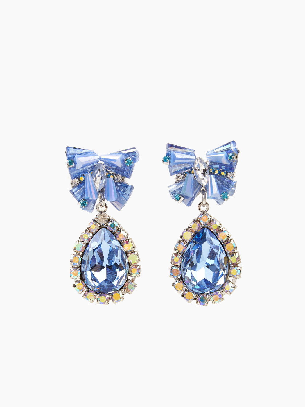 Copper Bowknot Rhinestone Copper Drop Earrings For Date Party/Clubbing ...