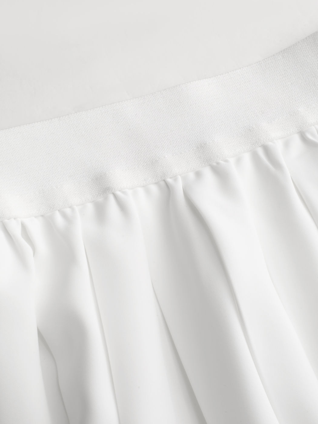 Curve & Plus Ruffle Pleated Mini Skirt For School Daily Casual