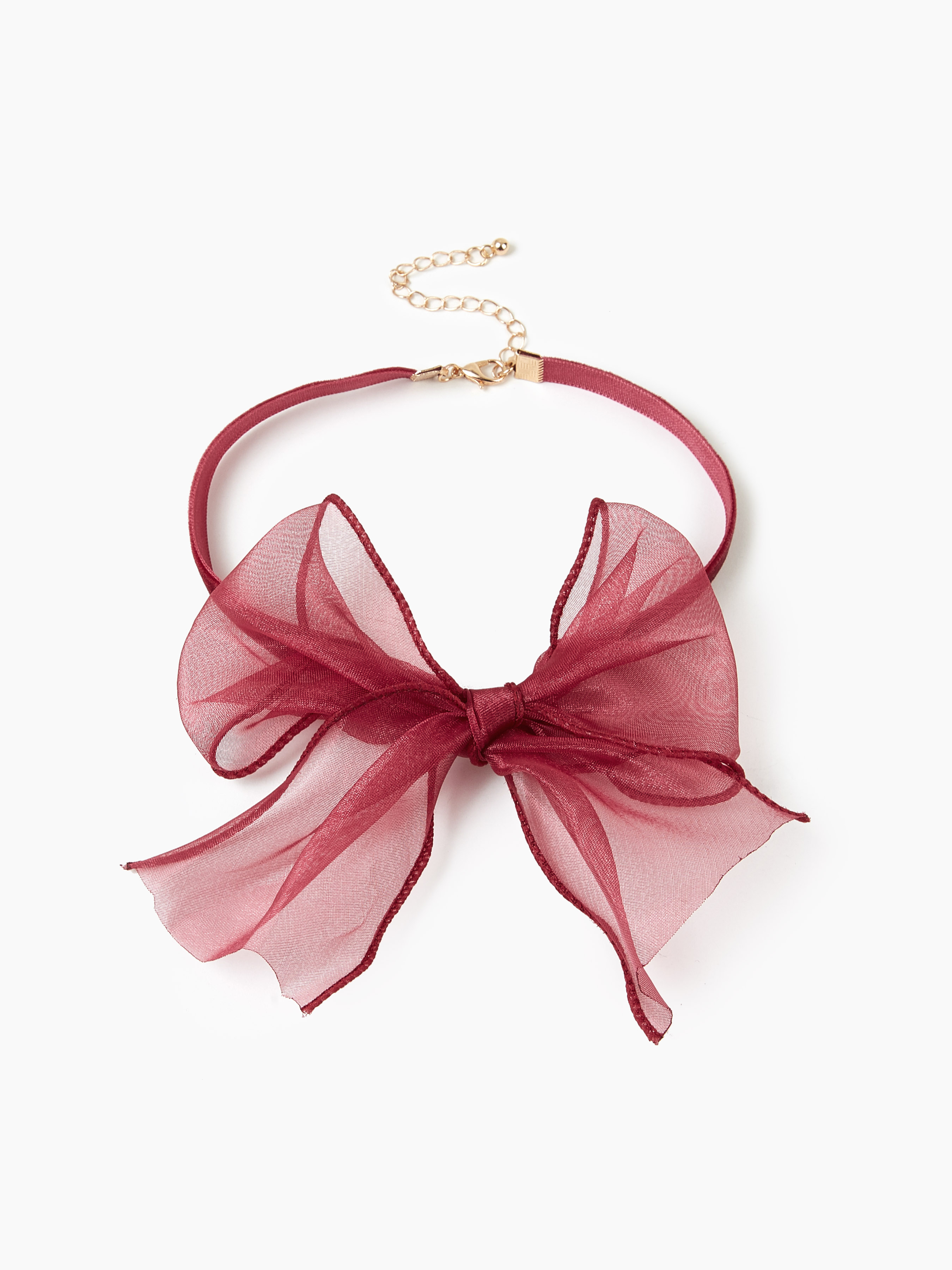 Corduroy Bowknot Decor Choker For Date Music Festival/Live House ...