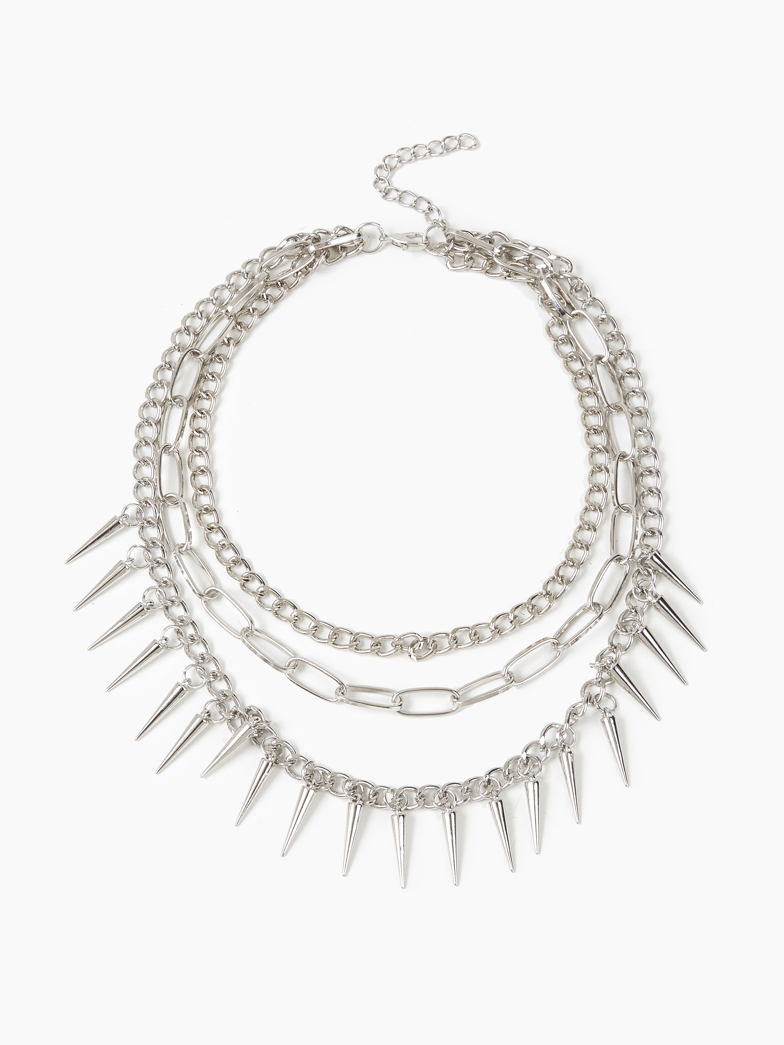 Tassel Layered Necklace Cider