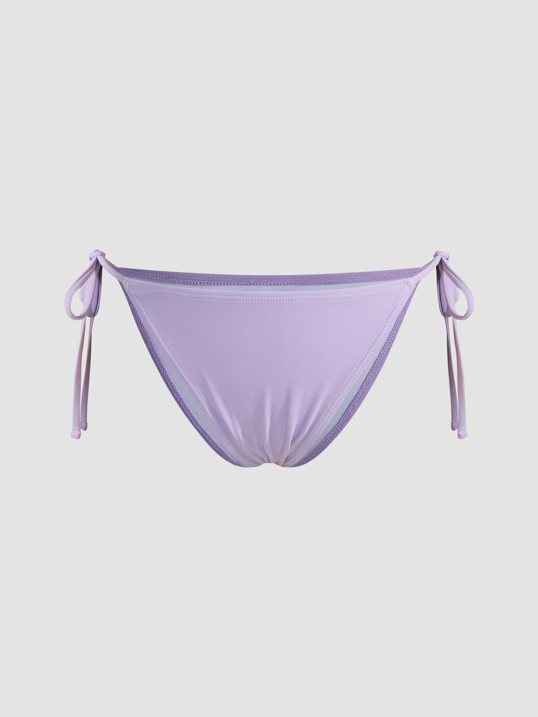 Tie Side Bikini Bottom For Vacation Swimming Pool Beach