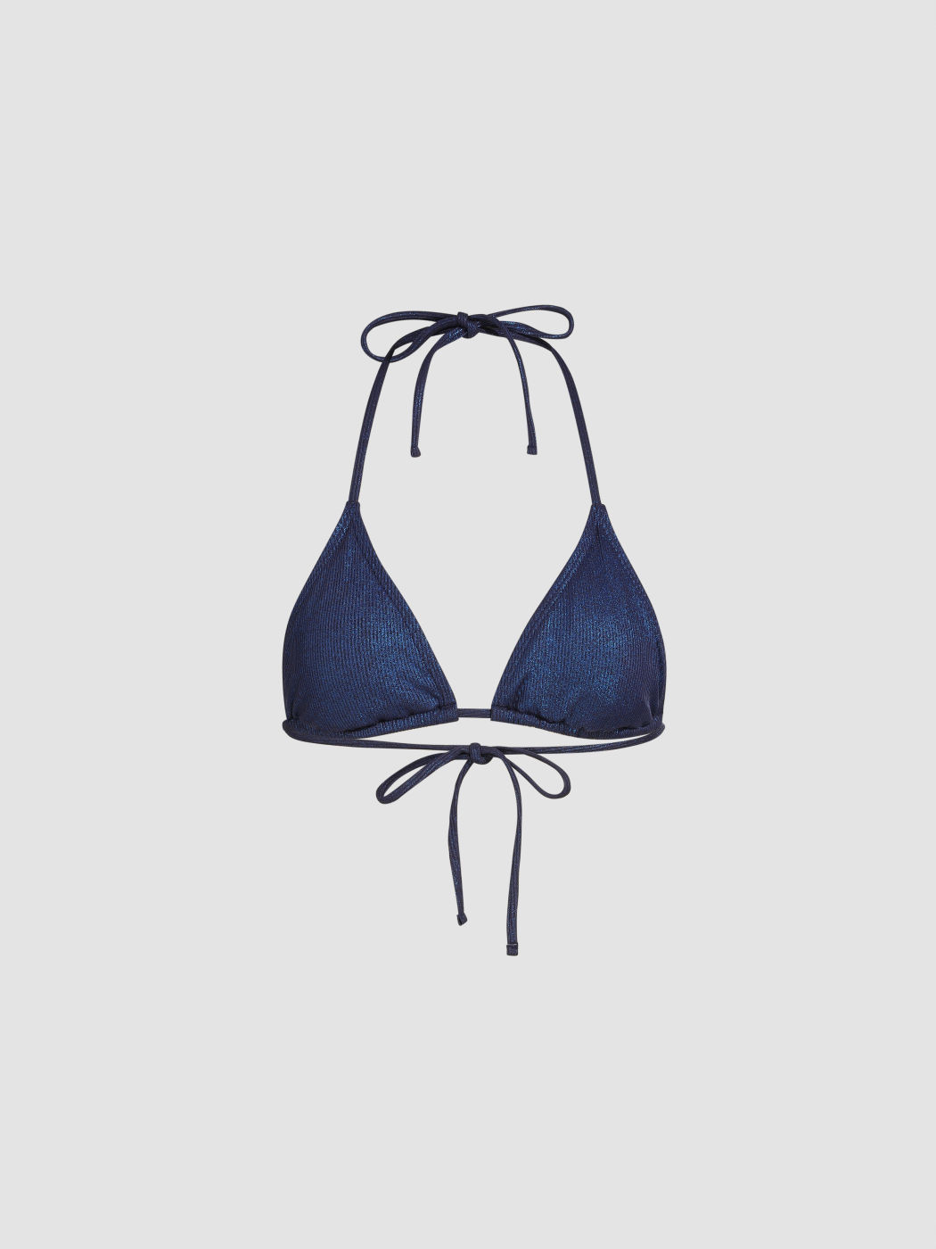 Halter Triangle Bikini Top For Vacation Swimming Pool Beach