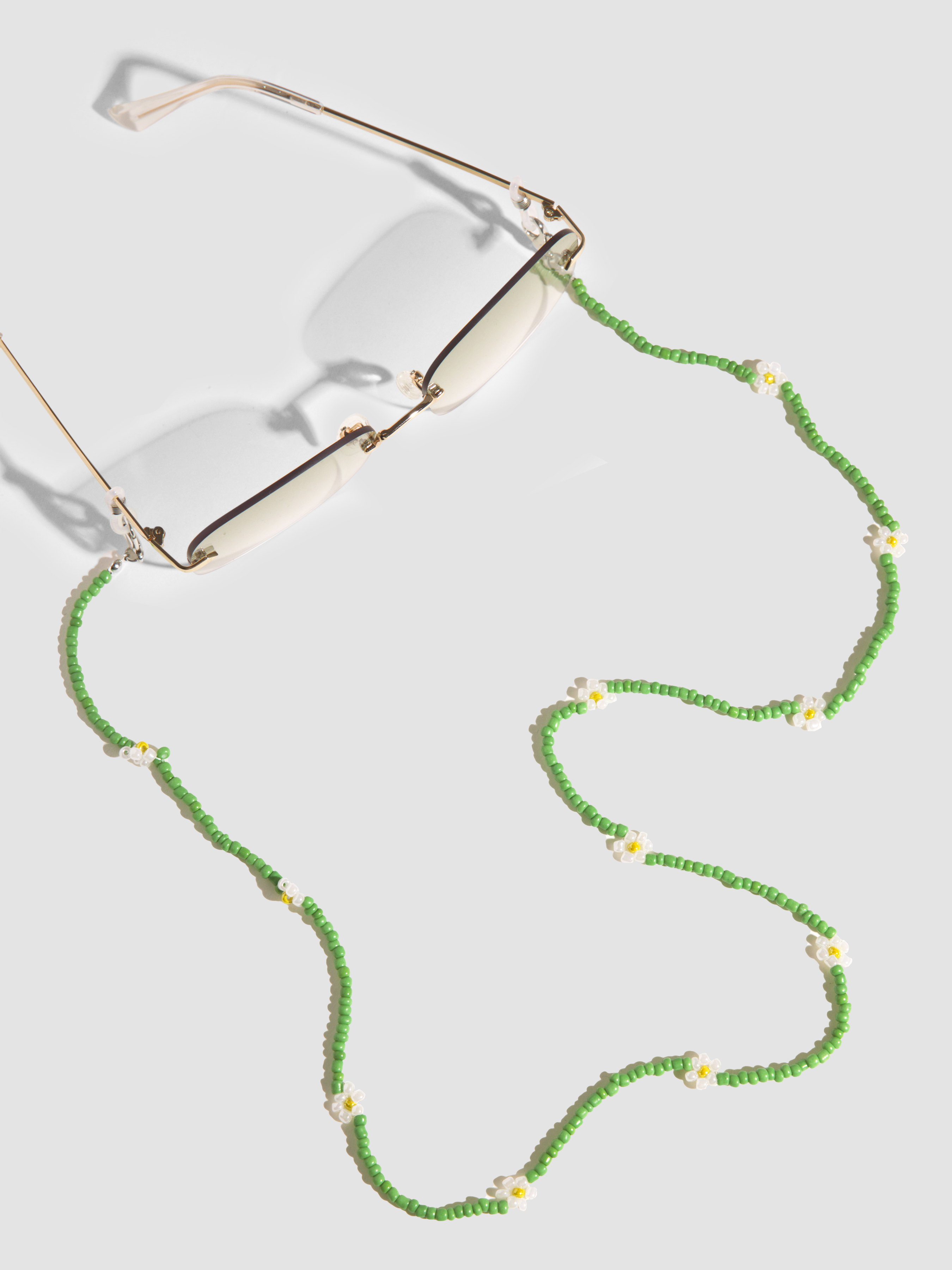 Floral Beaded Glasses Chain For Vacation