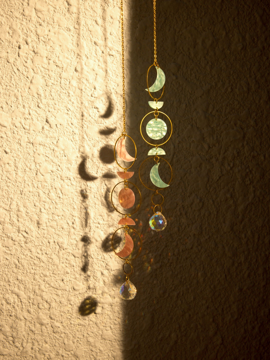 Star & Moon Chain Decor Wall Hanging For Home