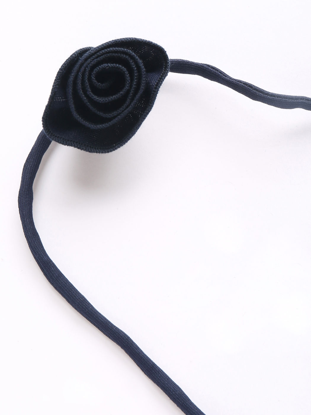 Satin Asymmetrical Split Tube Mini Dress With Rosette Choker For Date Vacation