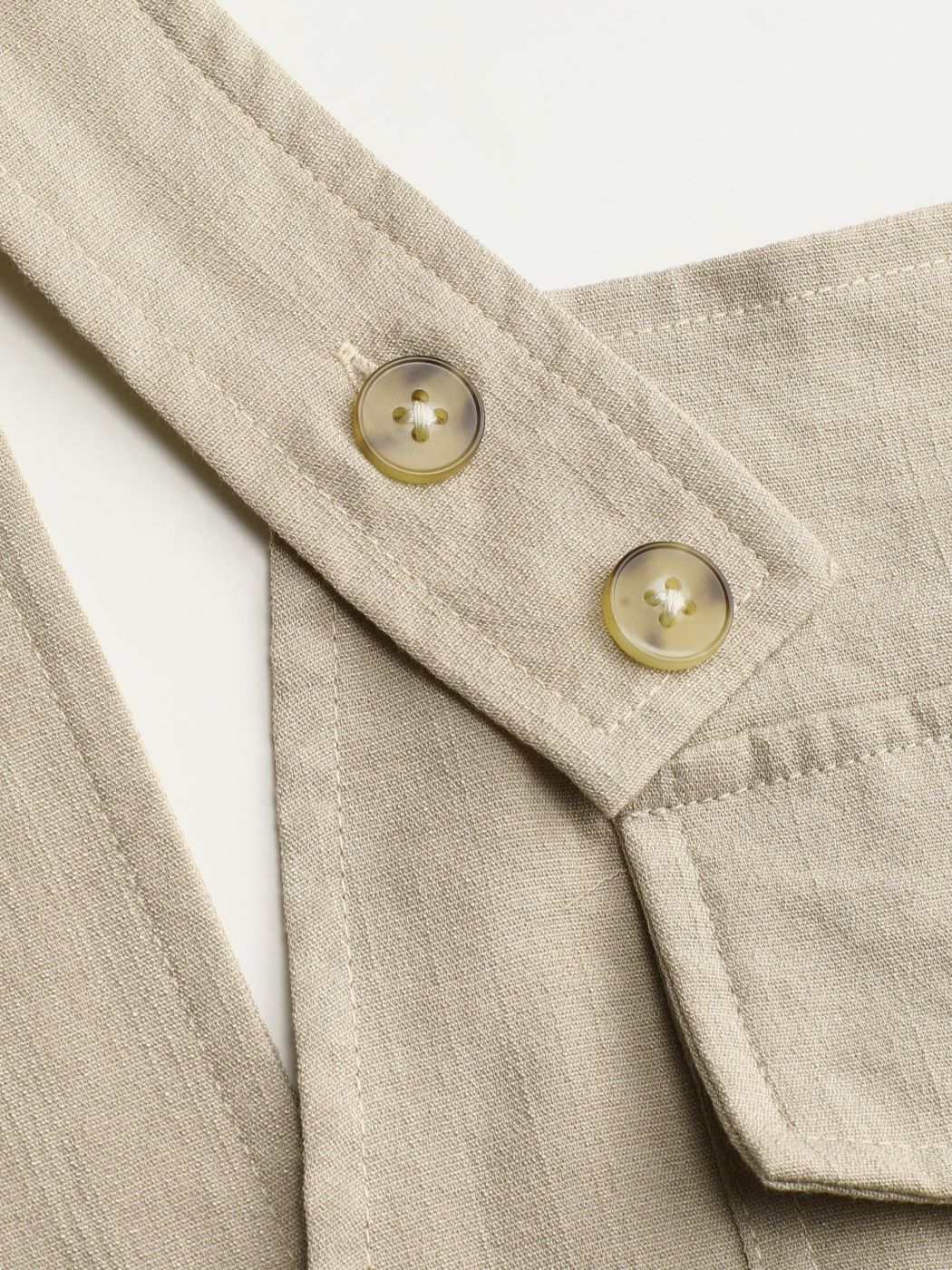 Square Neck Solid Pocket Romper - Cider