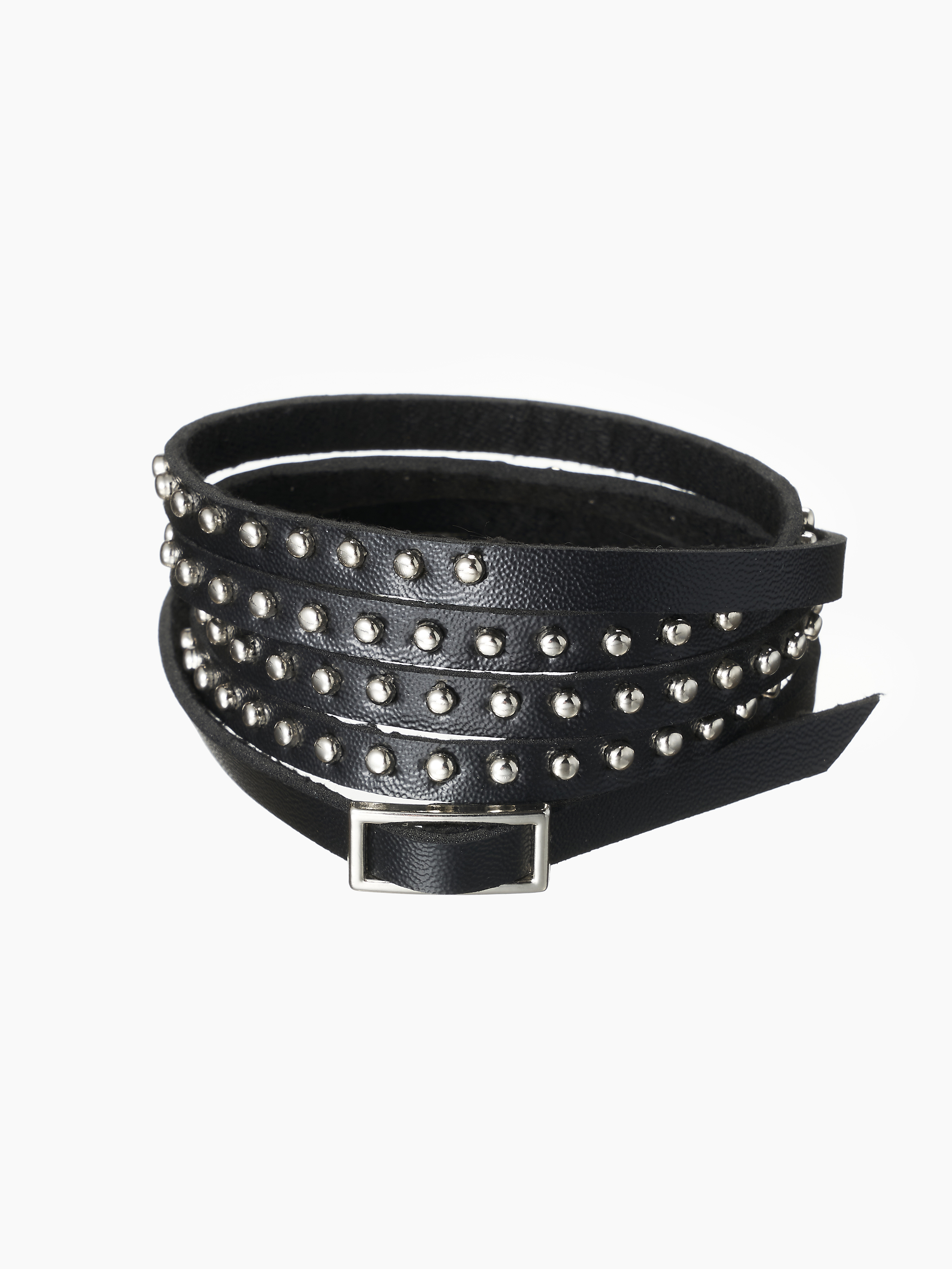 TPU Layered Rivet Decor Buckle Bracelet For Music Festival/Live House
