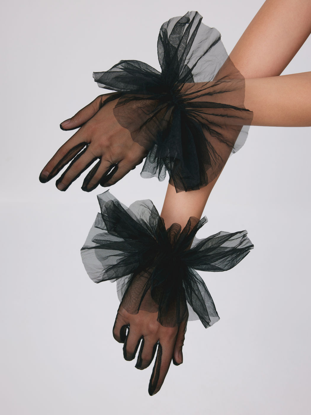 Tulle Gloves For Date