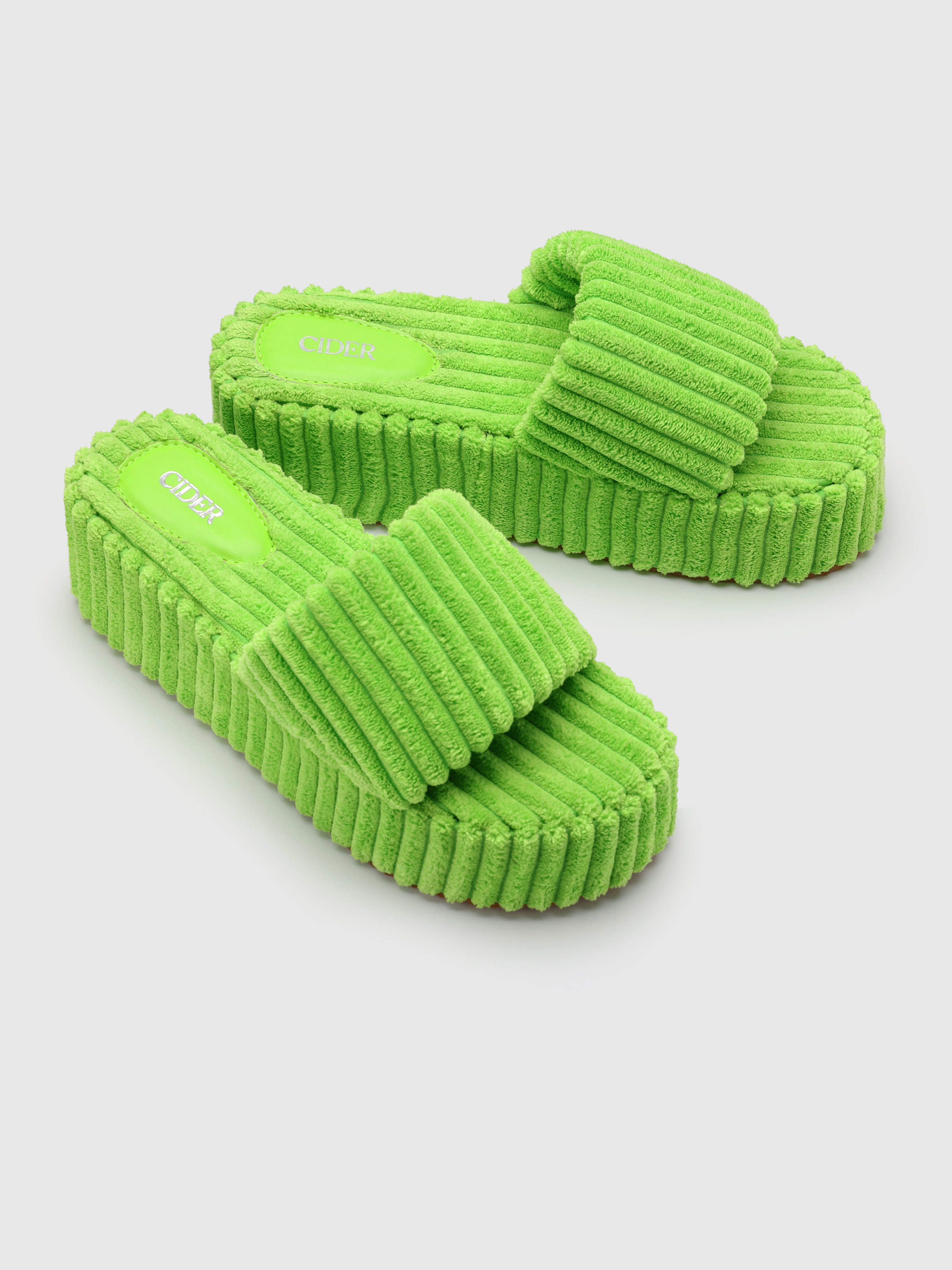 Sponge Platform Slippers For Daily Casual