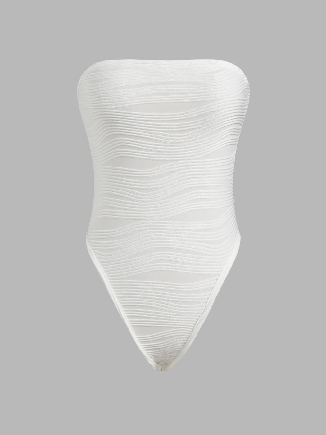 Tube Ruched Bodysuit For Daily Casual