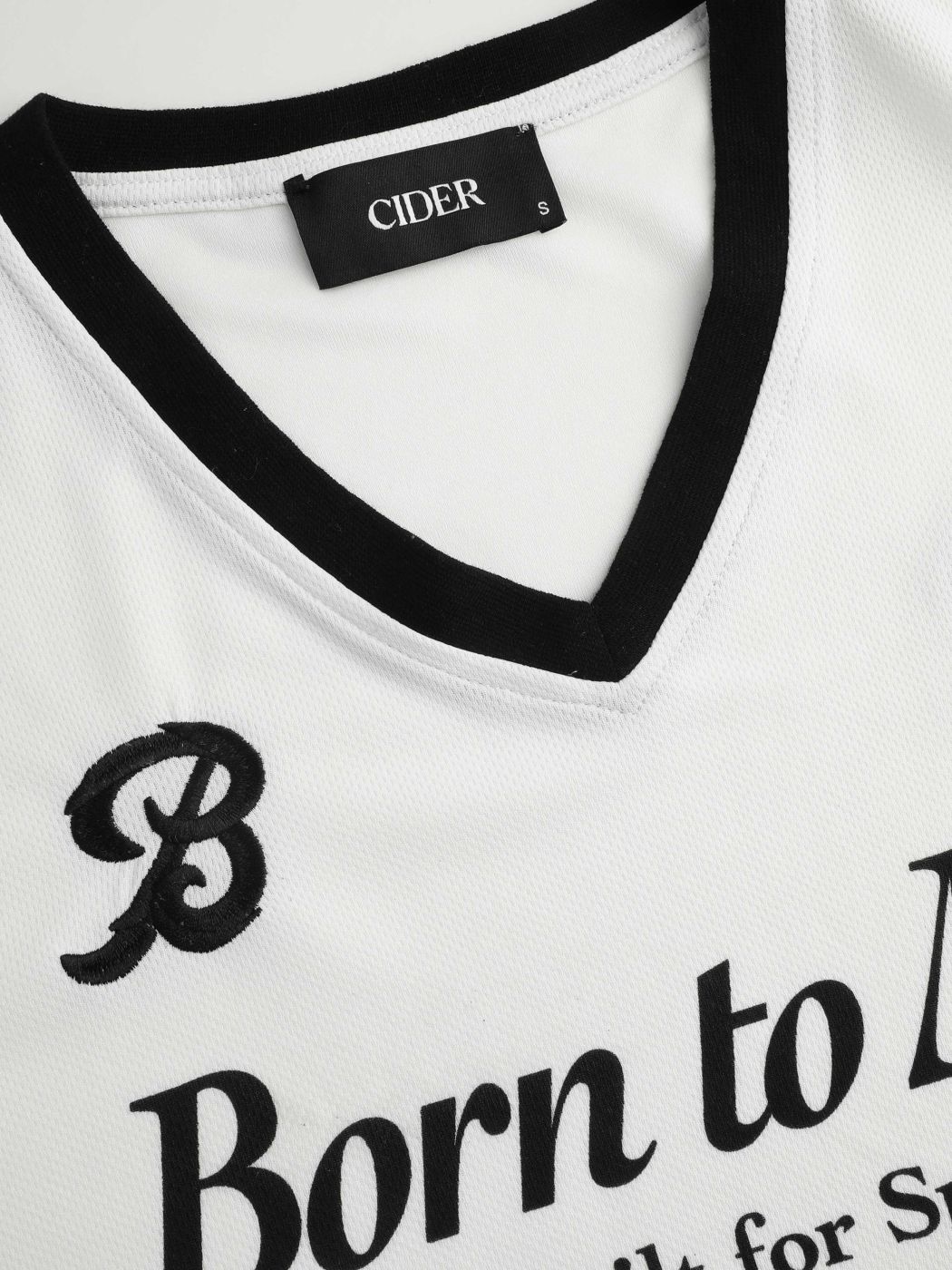 BORN TO MOVE V Neck Short Sleeve Top For School Daily Casual Outdoor