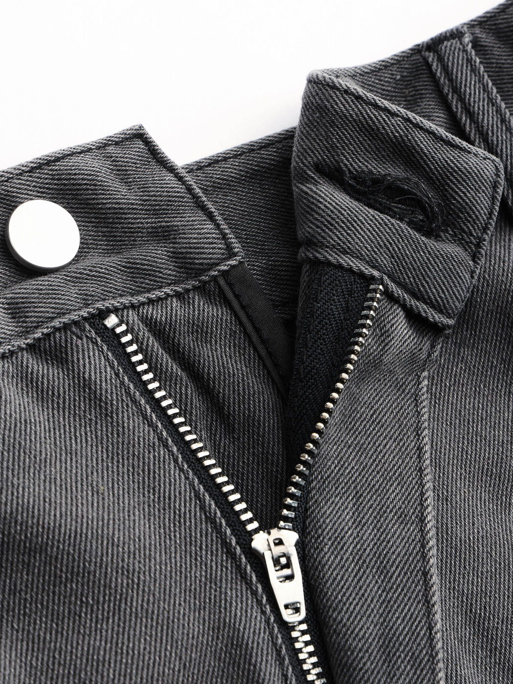 Denim Solid Split Pocket Midi Skirt Curve & Plus - Cider