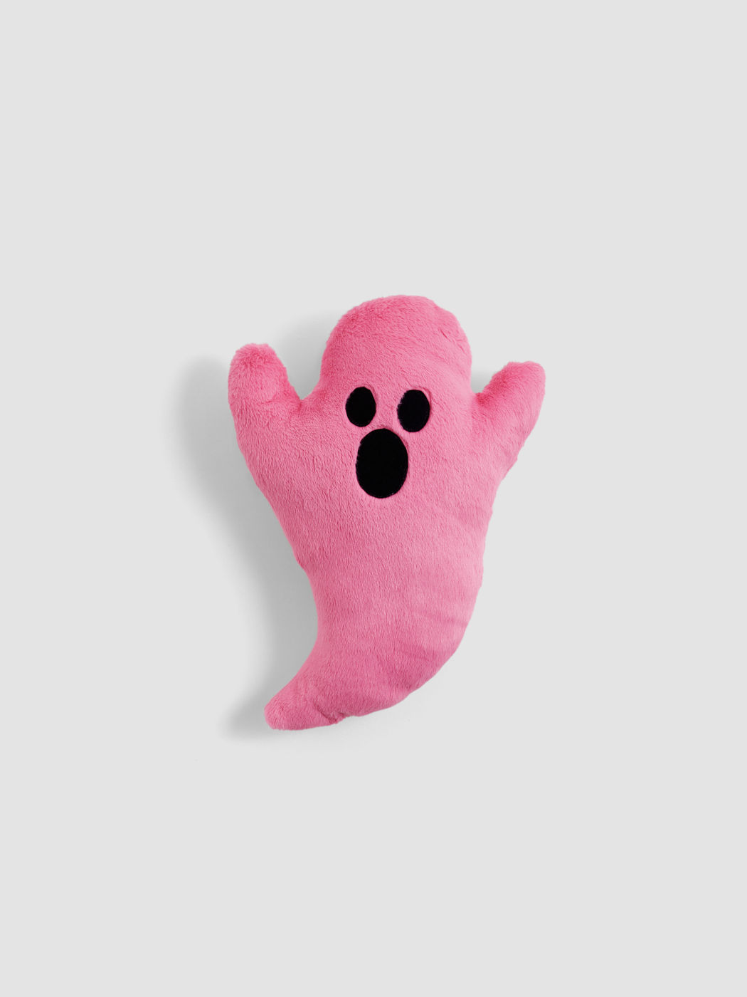 Polyester Hot Pink Ghost Throw Pillow For Home