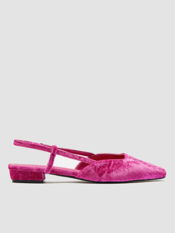 Velvet Pointed Toe Flats For Daily Casual Date Vacation