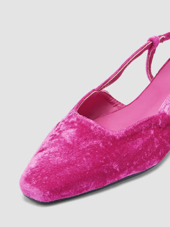 Velvet Pointed Toe Flats For Daily Casual Date Vacation