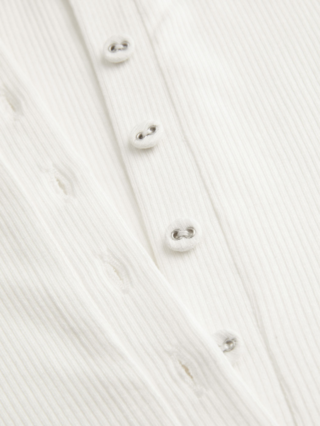 Solid Rib V-neck Long Sleeve Tee Curve & Plus - Cider