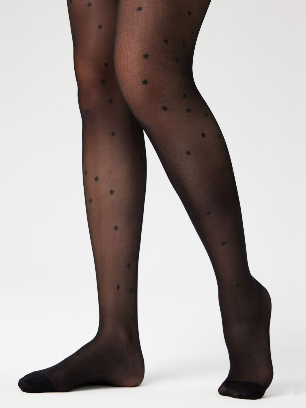 Polyester Star Pattern Tights For Daily Casual Date