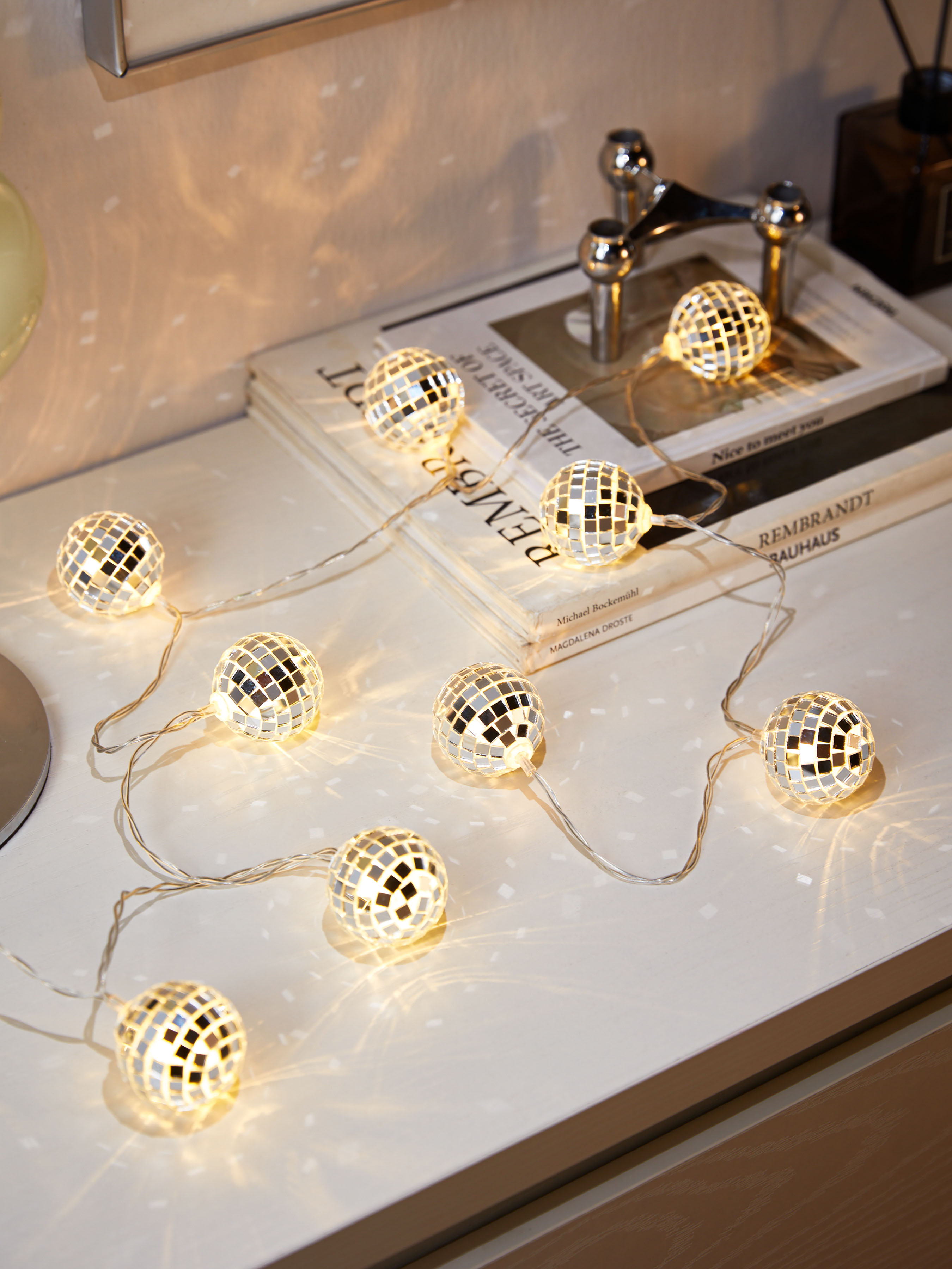 1pc 1.5M 10Led Glass String Light - Cider