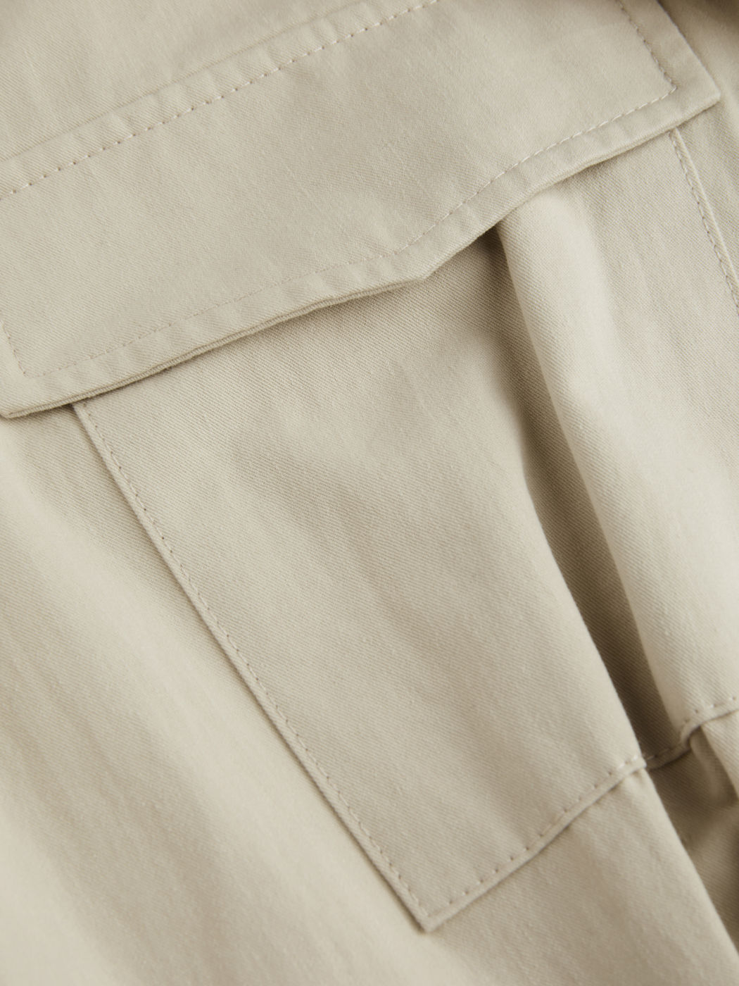 Collar Solid Cargo Short Sleeve Jumpsuit - Cider