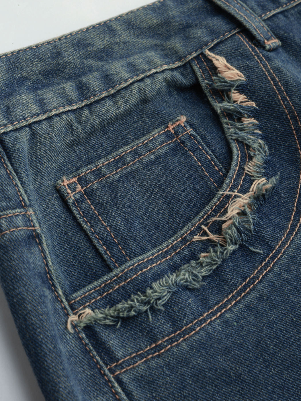 Denim Middle Waist Ripped Baggy Wide Leg Jeans Curve & Plus For School ...