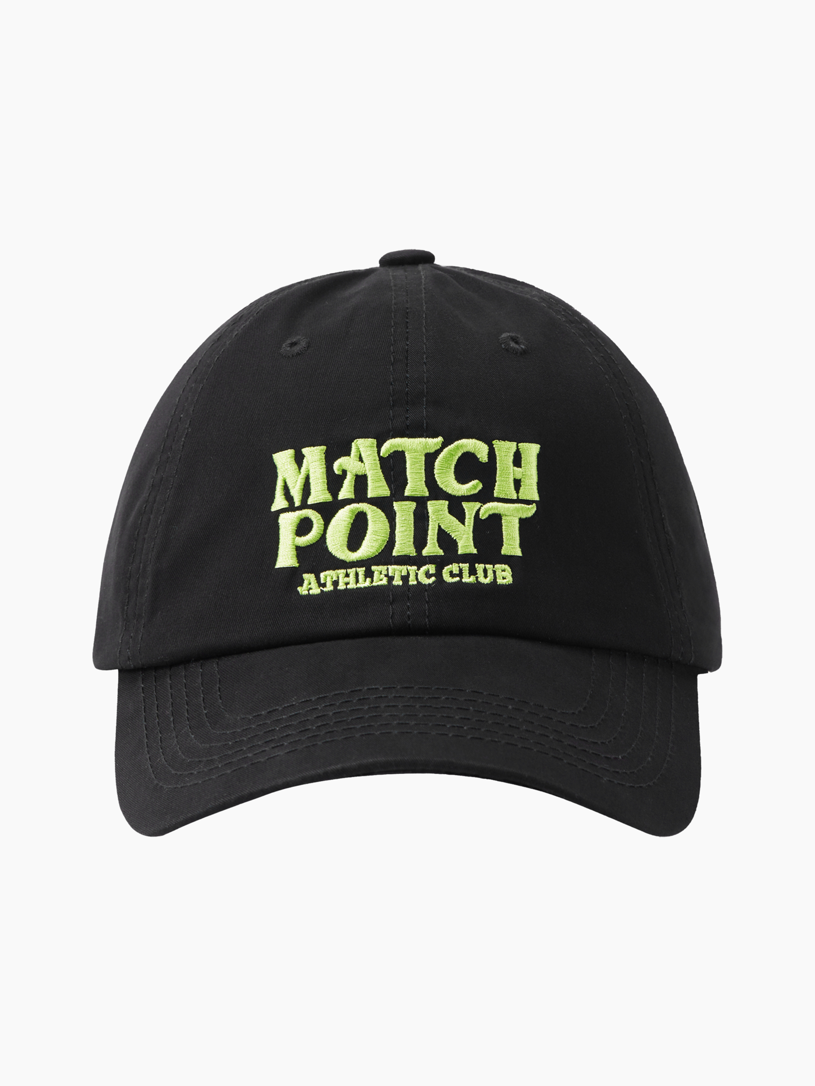 Cotton Match Point Slogan Baseball Cap For School Daily Casual