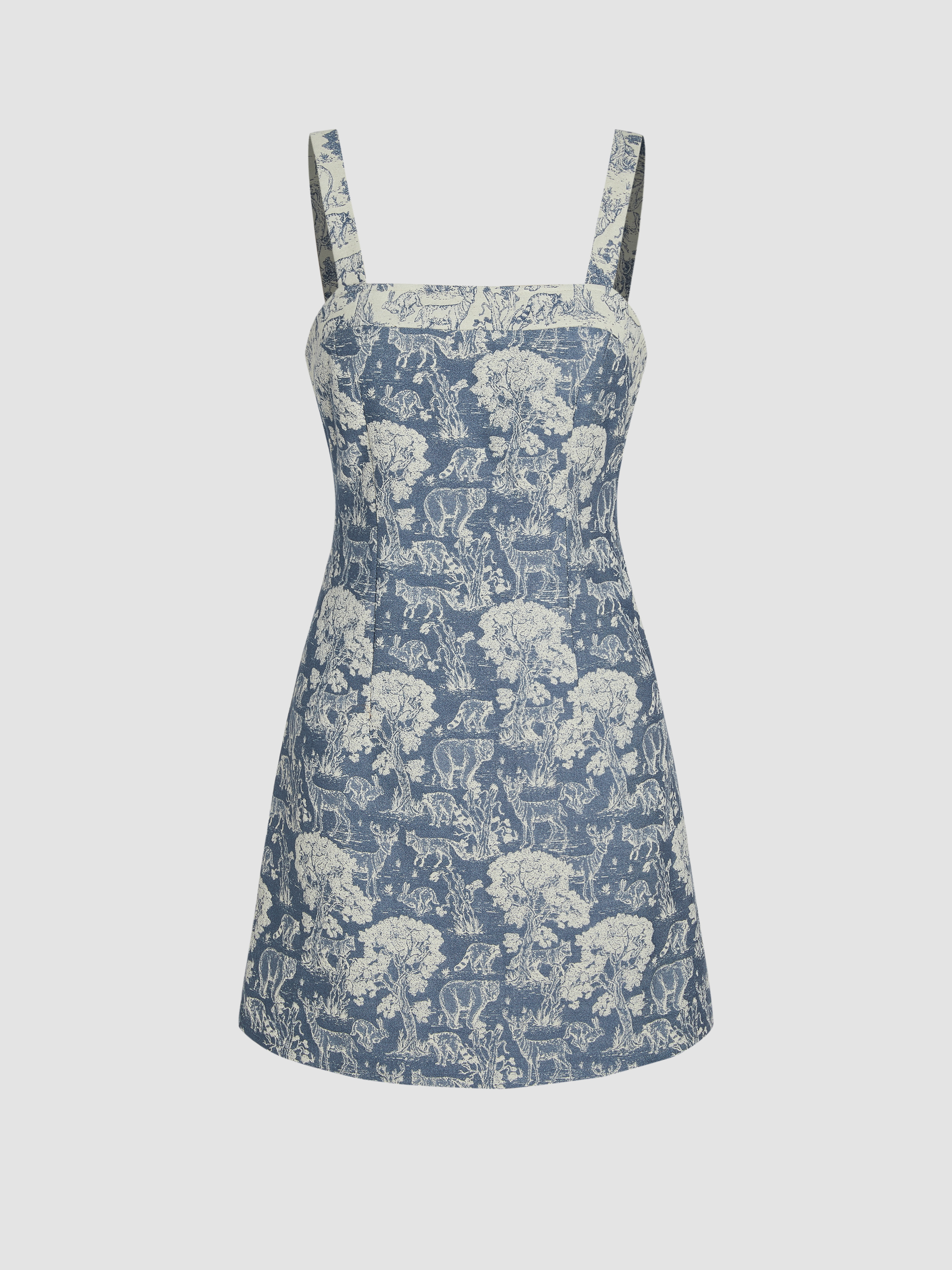 Sun Dresses Graduation Dress Grad Dresses Woven Collarless Animal Print ...