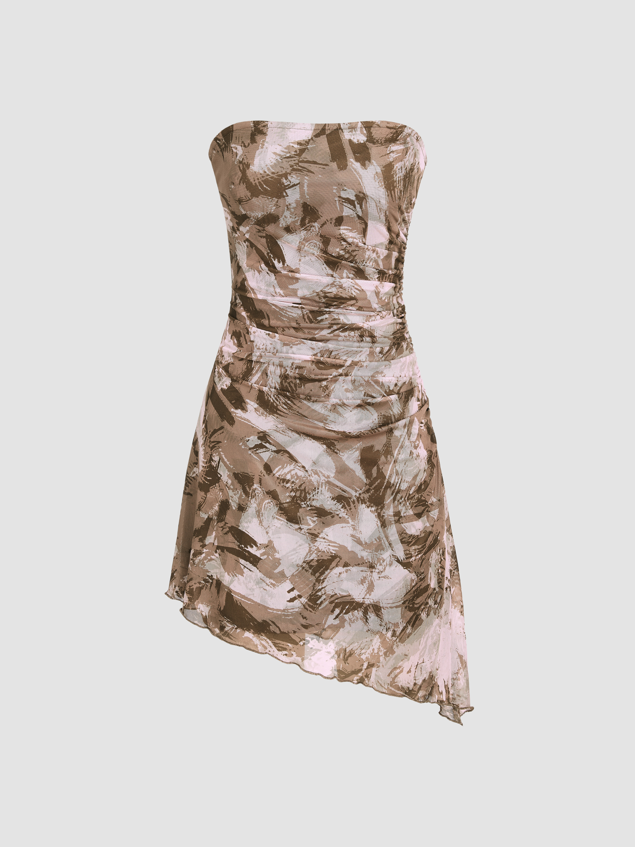 Sun Dresses Graduation Dress Grad Dresses Mesh Mesh Collarless ...