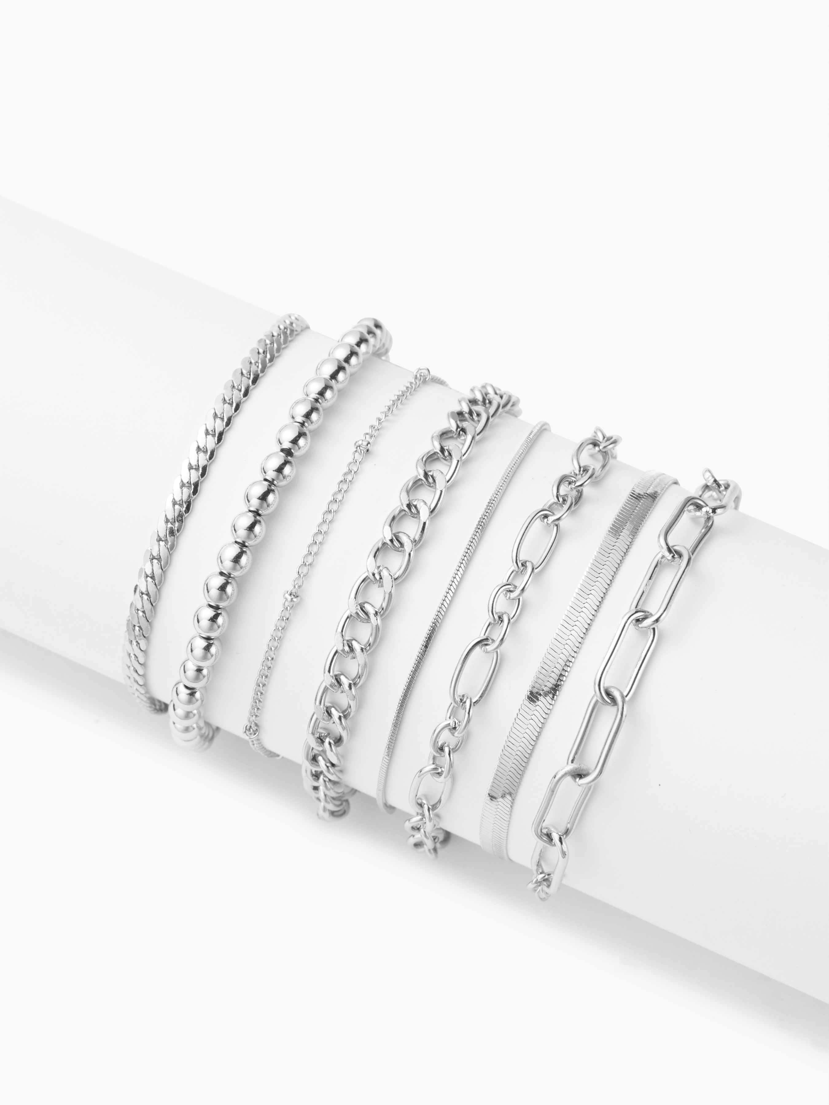 Copper 7pcs Iron&Copper Chain Sets For Party/Clubbing Daily Casual Date ...