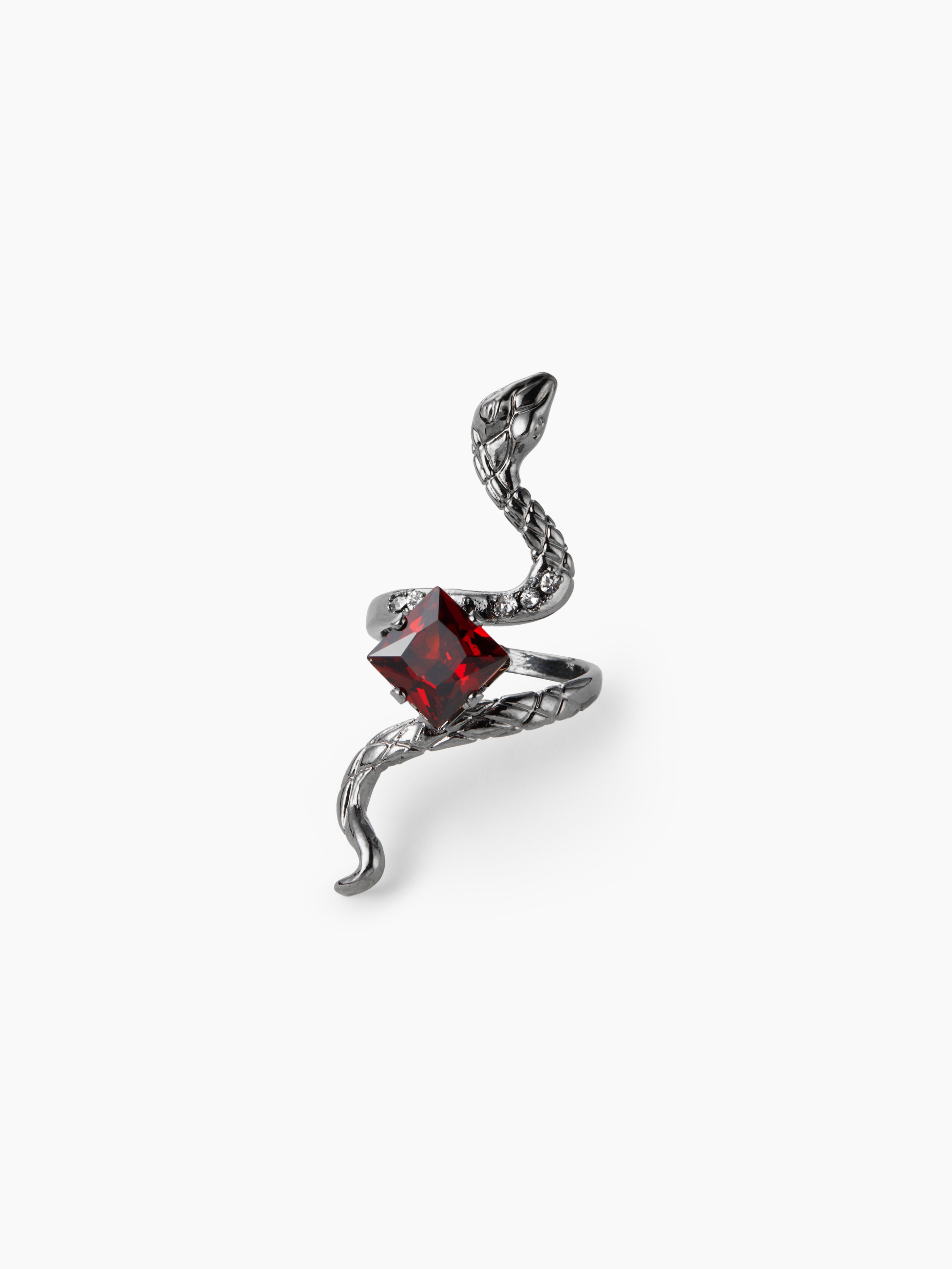 Alloy Snake Gemstone Decor Ring For Party/Clubbing Music Festival/Live ...