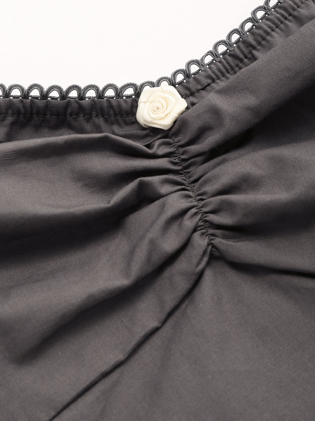 Sun Dresses Woven Sweetheart Rosette Corset Ruched Mini Dress For Date