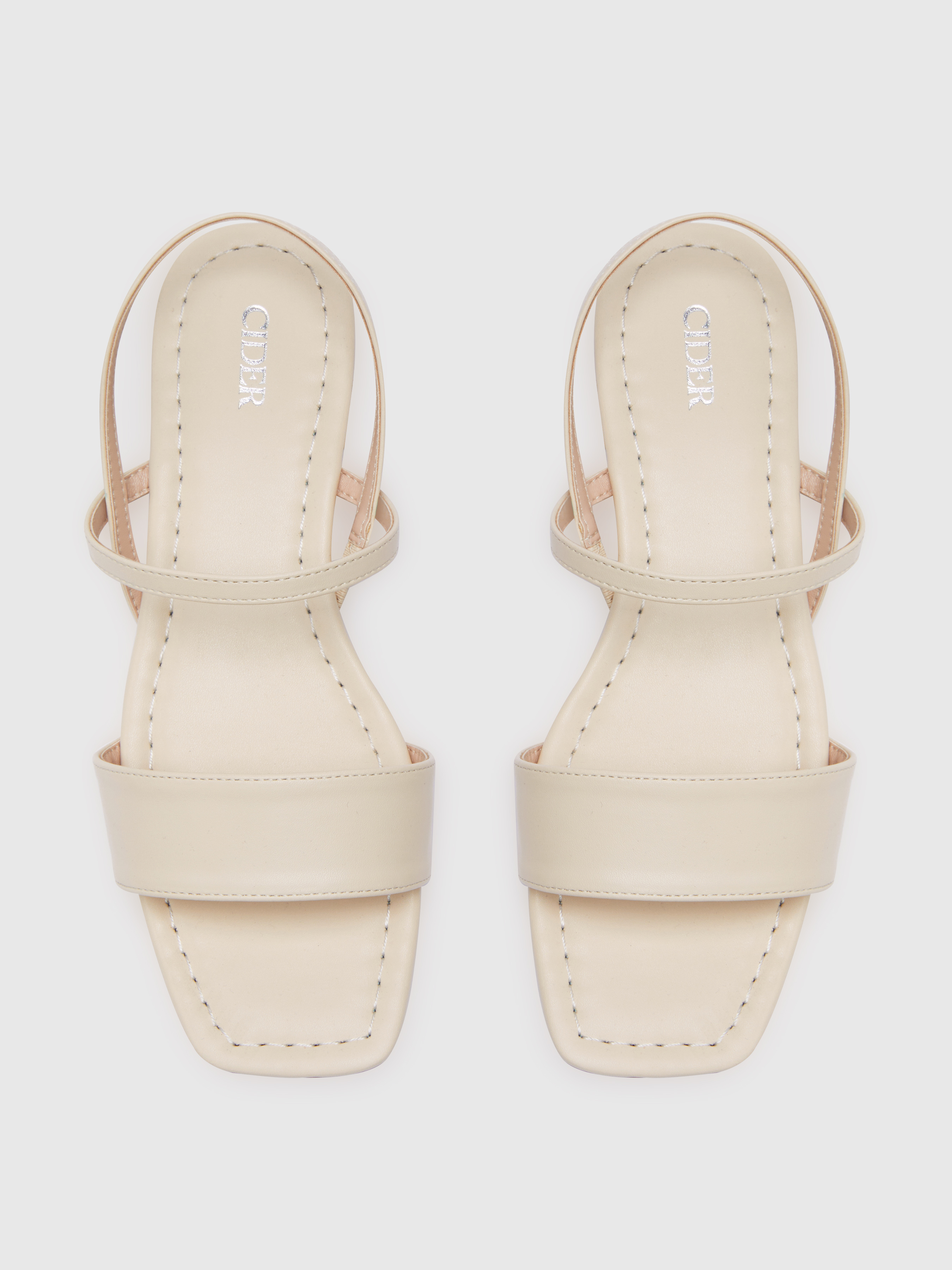 SLINGBACK STRAP SANDALS For Daily Casual Music Festival/Live House ...